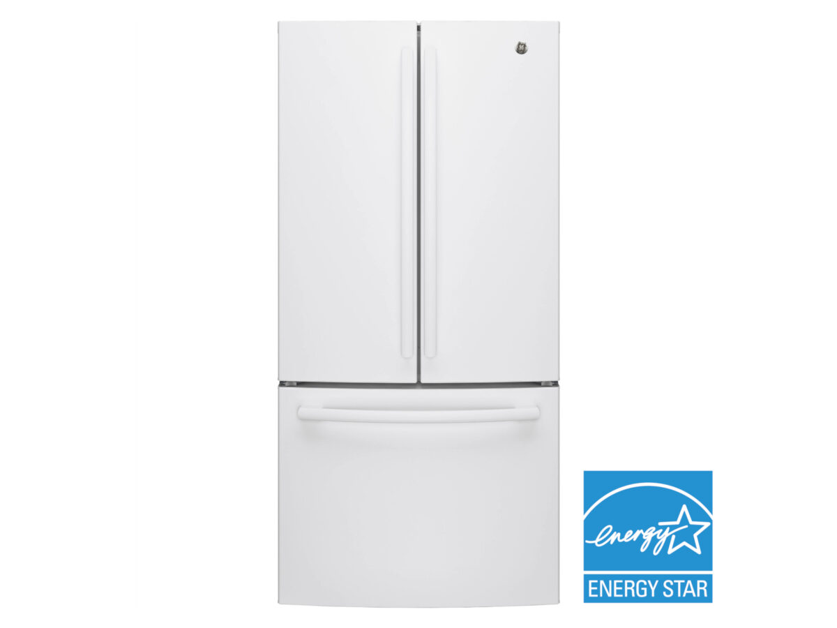 White French Door Fridge | Nothin' Fancy Furniture Warehouse