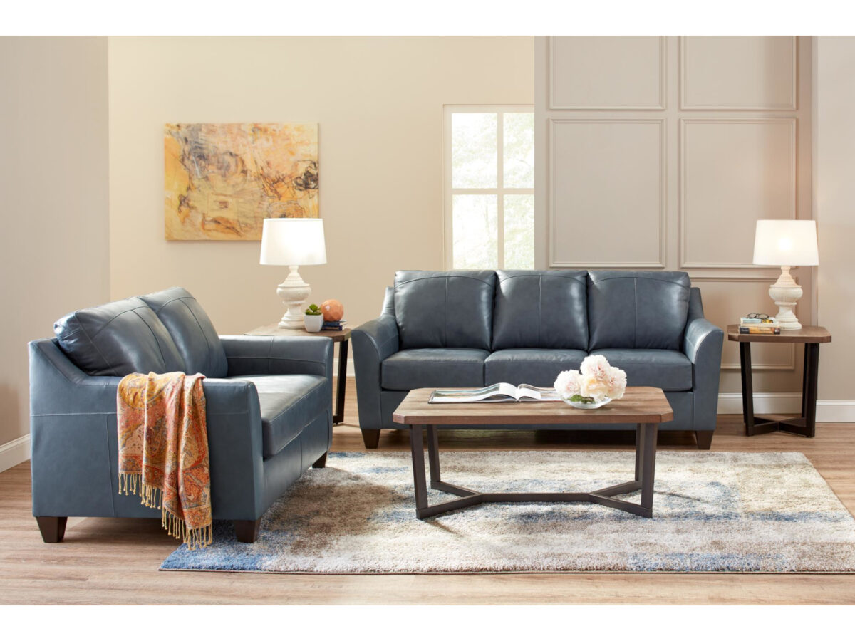 Leather Match Sofa Set | Nothin' Fancy Furniture Warehouse