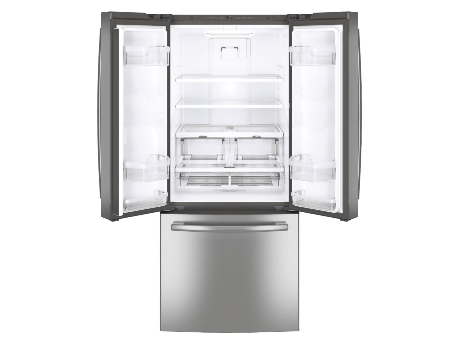 Stainless French Door Fridge | Nothin' Fancy Furniture Warehouse