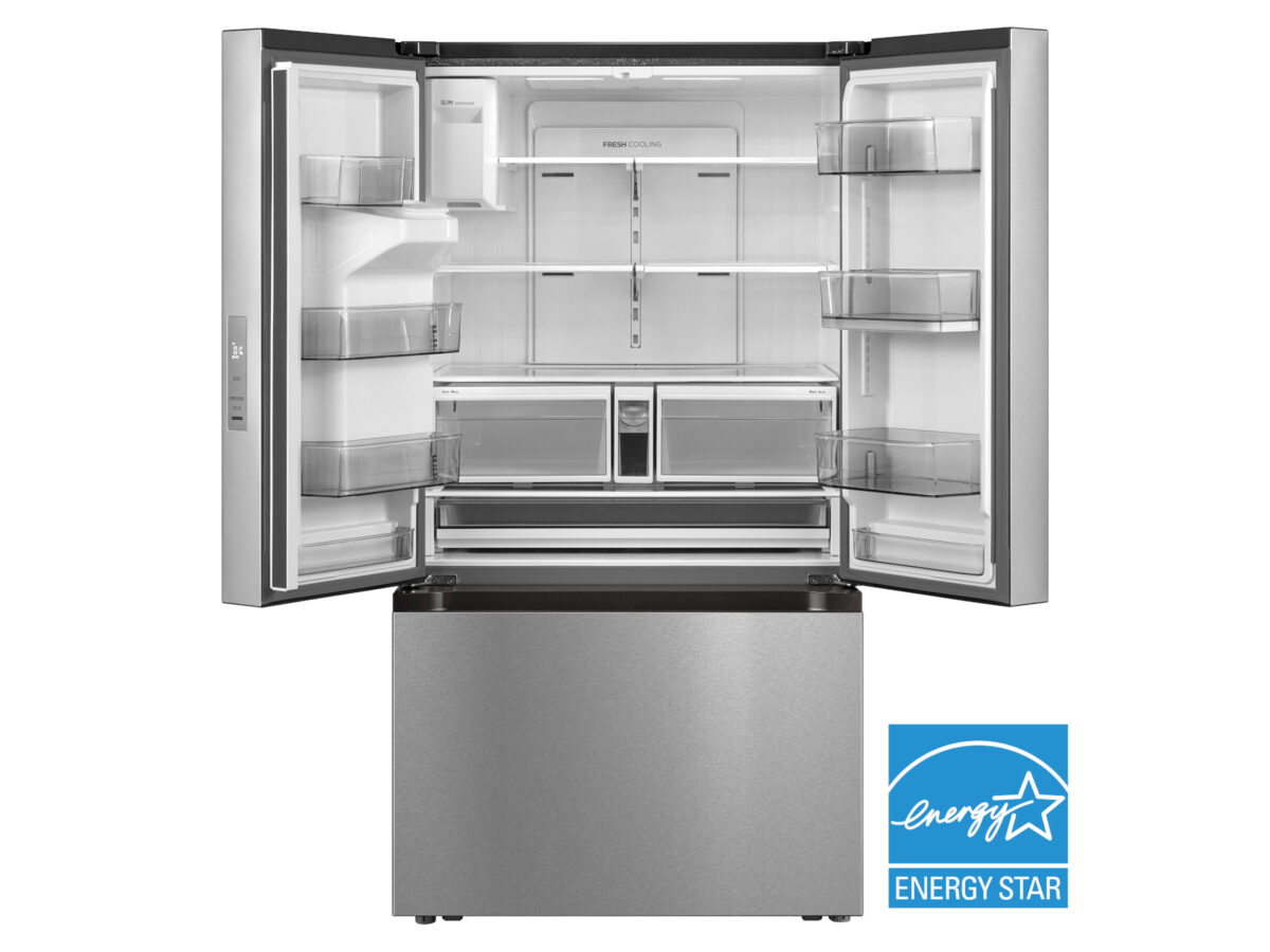 Stainless French Door Fridge | Nothin' Fancy Furniture Warehouse