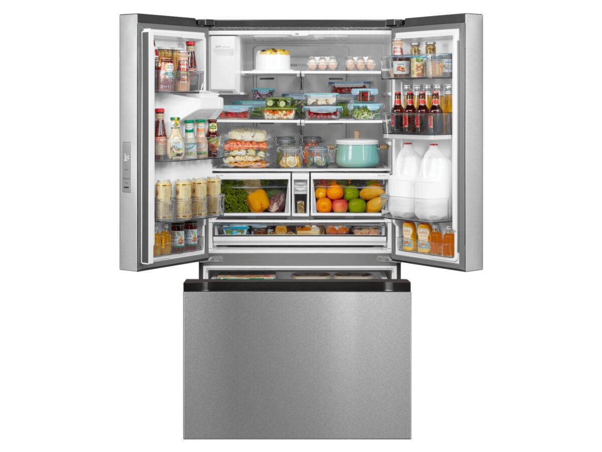 Stainless French Door Fridge | Nothin' Fancy Furniture Warehouse