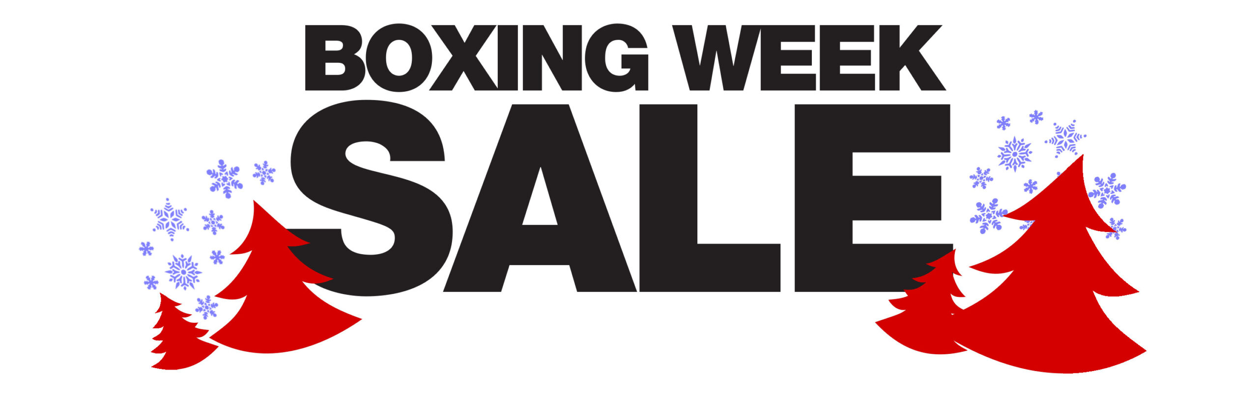 Boxing Week Banner Image 2024 | Nothin' Fancy Furniture Warehouse